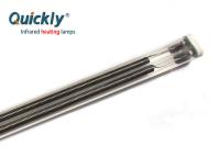 China Durable Medium Wave Quartz Infrared Tube Heating Elements For Textile Printing for sale