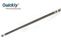 China Durable Medium Wave Quartz Infrared Tube Heating Elements For Textile Printing for sale