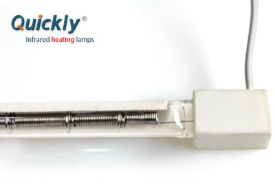 Cina Lampada infrarossa dell'alogeno di Heater Short Wave Twin Tube del quarzo in vendita