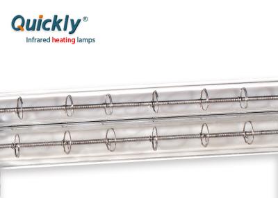 Cina Onde corte gemellate IR Heater Infrared Halogen 380V 11kw della metropolitana per industria solare di PV in vendita