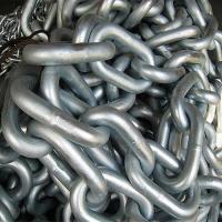 China Galvanized Open Link Anchor Chain for sale