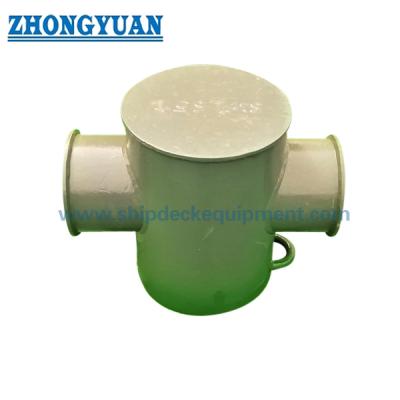 China ISO 13797 Plate Fabricated Pipe Welded Mooring Towing Cruciform Bollards | Ship Towing Equipment for sale