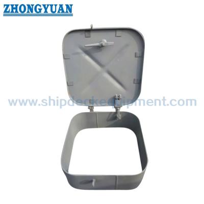 China arine Non-Weathertight Small Steel Hatch Cover | CB/T 3728 Type F Single-Point Closure for sale