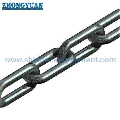 China DIN 763 Long-Link Round Steel Chain | Tested Non-Calibrated General-Purpose Chain for sale