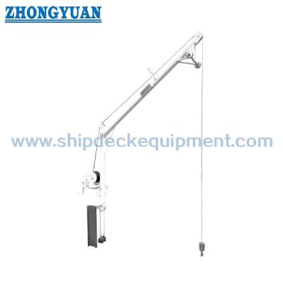 China 0.2-0.8T Movable Garbage Davit for Bulk Carrier Cargo Holds for sale