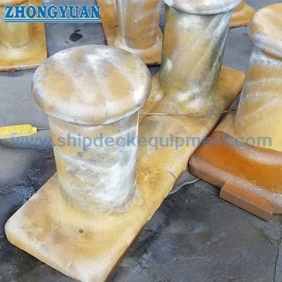 Cina Attrezzatura pesante di attracco della nave della bitta ASTM A27-70-36 di bitta dell'acciaio di colata doppia in vendita