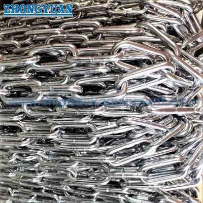 China DIN 763 Studless Link Chain German Standard Anchor And Anchor Chain for sale
