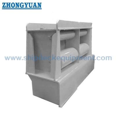 China ISO 13733 Type 7R Seven Rollers Universal Fairlead With Upper Roller Ship Towing Equipment for sale