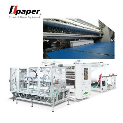 Cina Macchina per il ripiegamento di tessuti per il viso a tre linee con un approvvigionamento d'aria di 0,5-0,8 Mpa in vendita