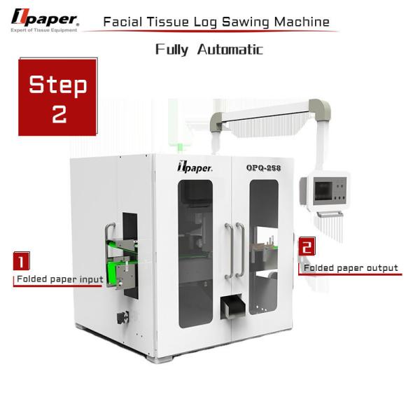 Quality 8.87KW Soft Facial Tissue Making Machine for Carton Box Packing 2150 KG Capacity for sale