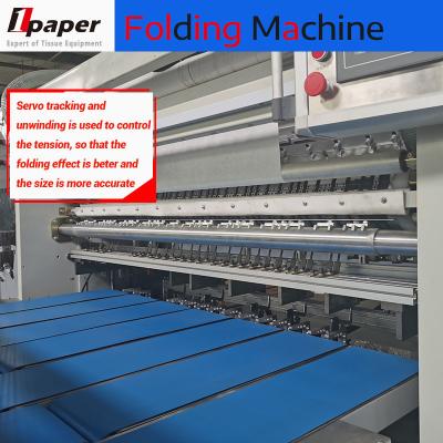 Cina Alta produttività di consumo d'aria 160-200L/min V Folding Machine per il ripiegamento del tessuto facciale in vendita