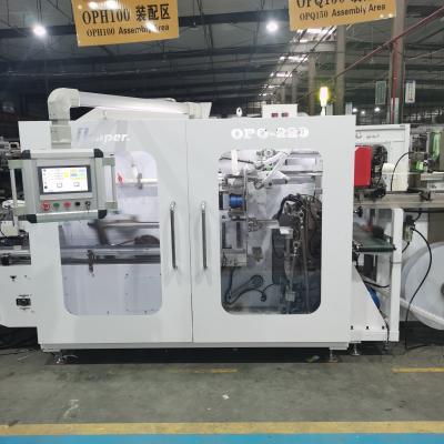 Cina Velocità macchina automatica di imballaggio di tovaglioli di carta tissuta con velocità fino a 120 scatole/minuto in vendita