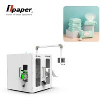 China Video Technical Support 3 Lines V Fold Automatic Laminated Facial Tissue Paper Machine for sale
