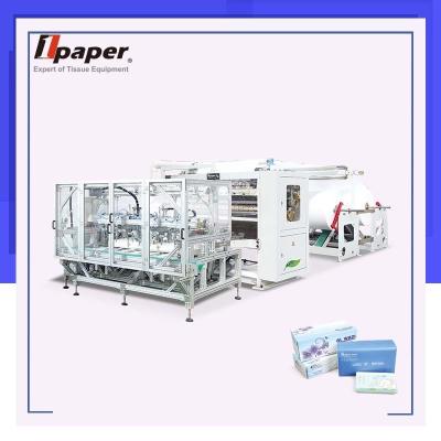 Cina Macchina per la fabbricazione di carta di tessuto compatta con consumo d'aria da 200 a 260 L/min e tensione da 380 V in vendita
