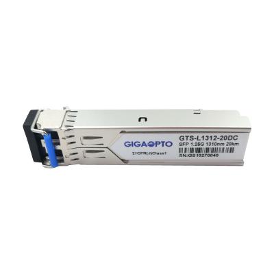 Cina duplex LC DOM Transceiver del modulo di 1.25G SFP 1310nm 20km 1000BASE-LX/LH SMF in vendita