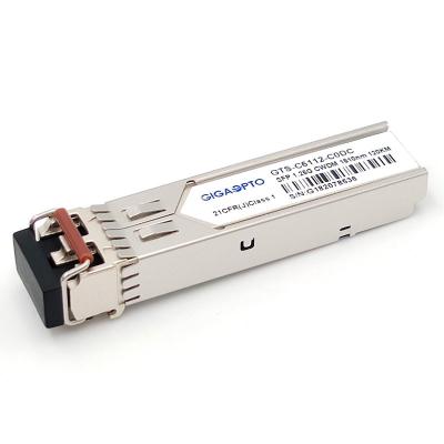 Китай Двухшпиндельные DOM модуля 1.25G 1000BASE CWDM 1270 1610nm 120km LC SMF приемопередатчика SFP продается