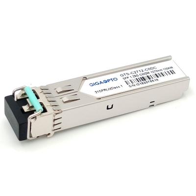 Cina DOM duplex del modulo 1.25G 1000BASE CWDM 1270 1610nm 120km LC SMF del ricetrasmettitore di SFP in vendita