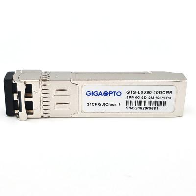 中国 6G SDI SMPTE SFP PIN 10km SMF LCの非MSA単一の受信機モジュール 販売のため