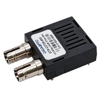 Cina Modulo duplex del ricetrasmettitore del ricetrasmettitore 2.5Gbps CWDM 1270nm 1610nm 40km SMF della st FC 1x9 dello Sc in vendita