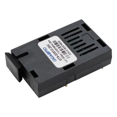 Cina modulo ottico del ricetrasmettitore della st dello Sc FC del ricetrasmettitore BIDI TX1310nm RX1550nm SMF 20km di 1.25Gbps 1x9 in vendita