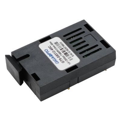 Cina modulo del ricetrasmettitore della st dello Sc FC di BiDi TX1550nm RX1310nm SMF 40km del modulo del ricetrasmettitore di 1.25Gbps 1x9 in vendita