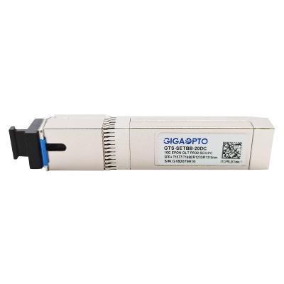 Cina 10G 	Modulo OLT SFP+ PR30 T1577nm simmetrico 10G T1490nm 1G R1270nm 10G R1310nm 1G di EPON SFP in vendita