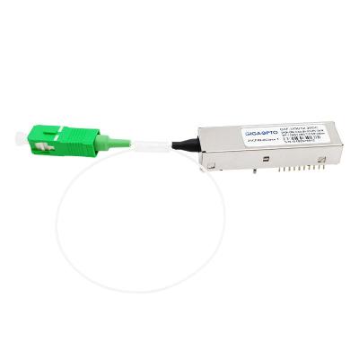 China Módulo do transceptor da trança do SC UPC da classe B+ SFF 2x10 de GPON ONU Ontário à venda