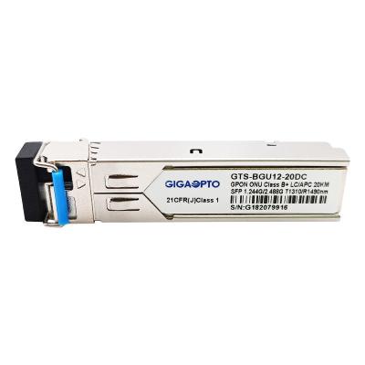 Cina Modulo SMF Tx1310nm Rx1490nm LC APC del ricetrasmettitore della classe B+ GPON SFP di ONU in vendita