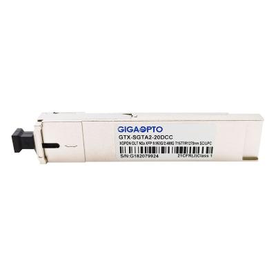 中国 XGPON OLT N2a XFPのトランシーバー モジュールTX 1577nm 9.953G/RX1270nm 2.488G SMF 20km SC UPC DDM 販売のため
