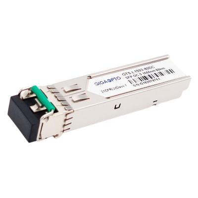 Китай DOM модуля 1550nm 80km SMF двухшпиндельные LC приемопередатчика OC-3/STM-1 LR-2 SFP 155Mbps продается