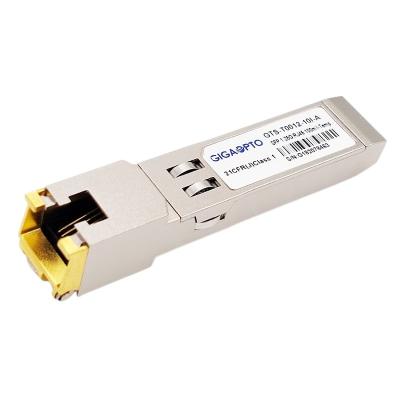 China 1000Mbps kies Koper van de de Zendontvangermodule 1000BASE T van Wijzesfp het Optische rj-45 uit Industriële 100m Te koop