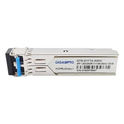 Cina DOM ottici SMF LC del C17 C61 100GHz del ricetrasmettitore 100km di 1.25Gbps 1000BASE DWDM SFP in vendita