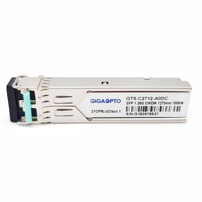Cina modulo SMF DOM Duplex LC del ricetrasmettitore di 1.25G 1270 ~1610nm 100km 1000BASE CWDM SFP in vendita