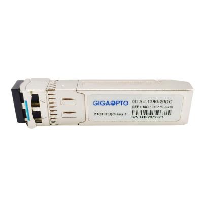 Cina Singolo modulo ottico 1310nm LC DDM del ricetrasmettitore della fibra SMF 20km di modo di SFP+ 10G ELR in vendita