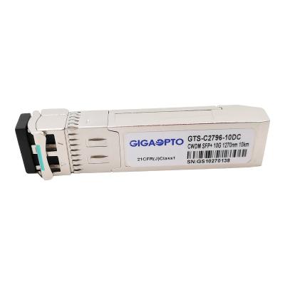 Cina DOM ottici del modulo SMF 10km LC del ricetrasmettitore 1610nm di 10Gbps SFP+ CWDM LR 1270 in vendita