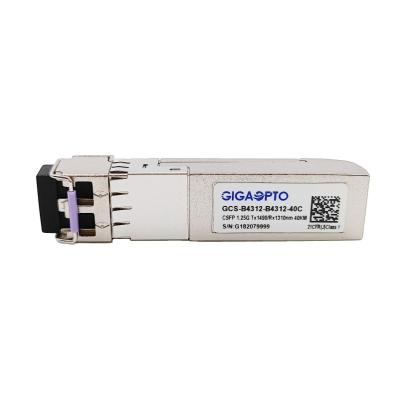 China módulo en doble canal TX1490nm RX1310nm SMF los 40km del transmisor-receptor de 1.244G BIDI CSFP en venta