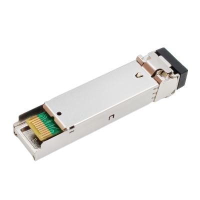 中国 1.25Gbps SFP 80km C17~C61 1000BASE-DWDM 100GHzのトランシーバー モジュールDOM SMFの二重LC 販売のため