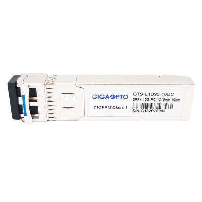 Cina Ricetrasmettitore ottico del modulo dei DOM LC SMF di Manica 1310nm 10km della fibra di SFP+ 10G FC in vendita