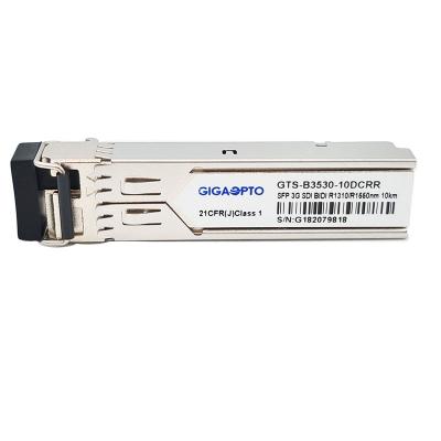 中国 3G-SDI SFPの非二方向の二重受信機1310nm/1550nm 10kmビデオ病理学パターン モジュールMSA 販売のため