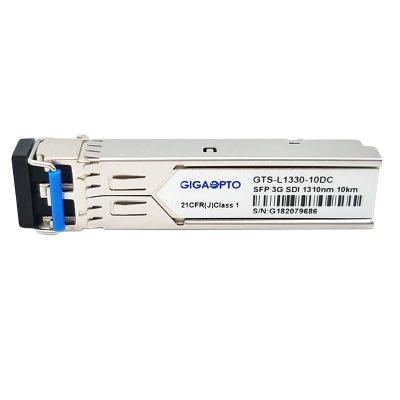 Китай модули приемопередатчика 3G SDI SMPTE видео- SFP 1310nm 10km SMF DOM MSA Pinout LC продается