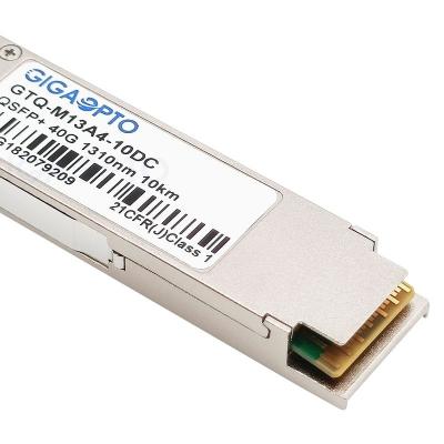 Cina MTP/MPO-12 40GBASE QSFP PSM4 1310nm SMF 10KM per Cisco QSFP-4X10G-LR-S in vendita