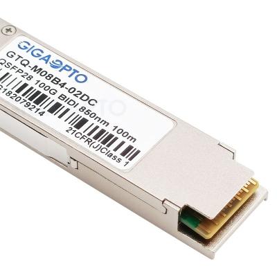 Cina modulo ottico del ricetrasmettitore di LC del duplex di 100m MMF per Cisco QSFP28-BIDI-100G in vendita