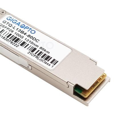 Cina ricetrasmettitore ottico di WDM QSFP28 100GBASE-ZR4 di lan 1310nm per Cisco QSFP-100G-ZR4-S in vendita
