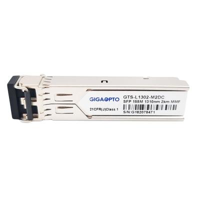 Cina modulo 2km MMF del ricetrasmettitore 1310nm di gigabit di 155Mbps SFP Cisco per ONS-SI-100-FX in vendita