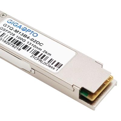 Cina Modulo compatibile MTP/MPO-12 SMF 2km dei ricetrasmettitori 1310nm di QSFP28-PSM4-100G CISCO in vendita