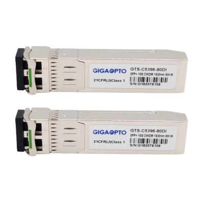 Cina Ricetrasmettitore 80km della fibra di CWDM 1470nm Cisco per SMF CWDM-SFP10G-xx in vendita