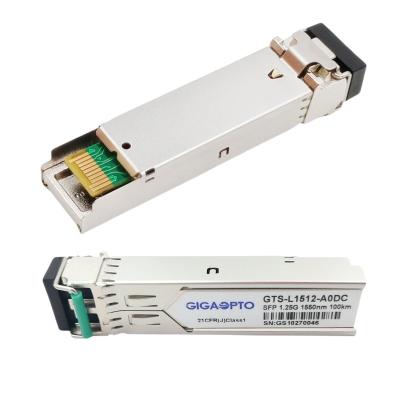 Cina modulo di 1550nm 100km Cisco SFP, ricetrasmettitori compatibili di GLC-EZX-SM-100 CISCO in vendita