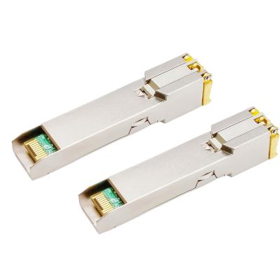 Cina Cisco GLC-FE-T, modulo di rame Cat5/6/6a del ricetrasmettitore RJ-45 di 100m SFP in vendita