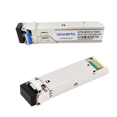 Cina Ethernet compatibile TX1310nm RX1490nm 10km SMF di Cisco GLC-BX-U SFP BiDi 1.25G in vendita