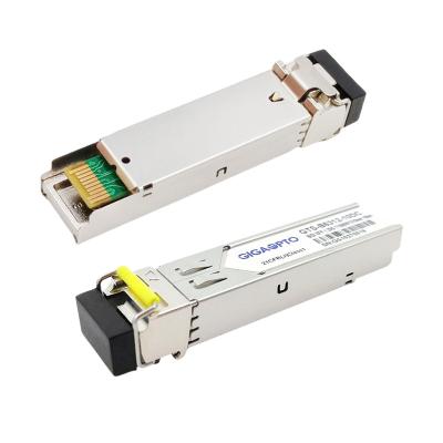 Cina Modulo 10km del ricetrasmettitore di TX1550nm RX1310nm Cisco 1000BASE-BX SFP per SMF GLC-BX-10D in vendita